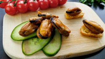 Smoked Salt Spring Island Mussels - St. Jean's