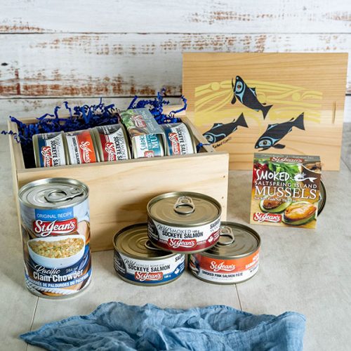 Premium Seafood Gift Box - Smoked Salmon, Mussels, Pate & Chowder ...
